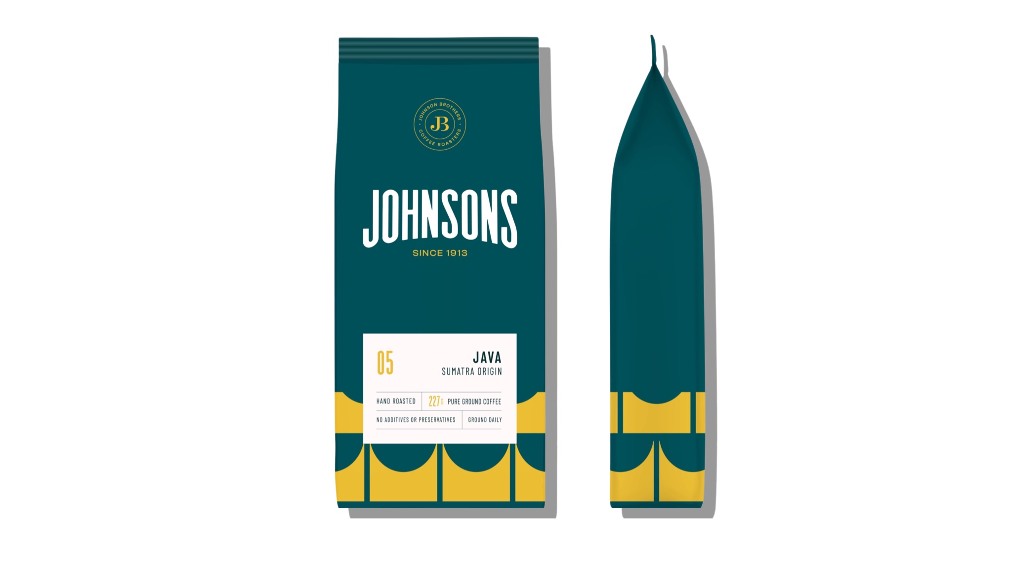 Sumatra Java Blend Hand Roasted Coffee 227g - Johnsons Coffee